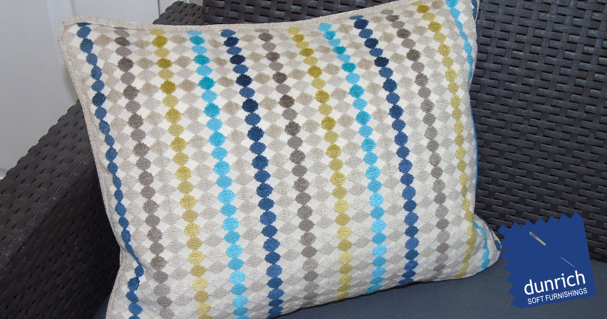 Blue Multi colour scatter cushions or covers 16" to 24" - Dunrich Ltd